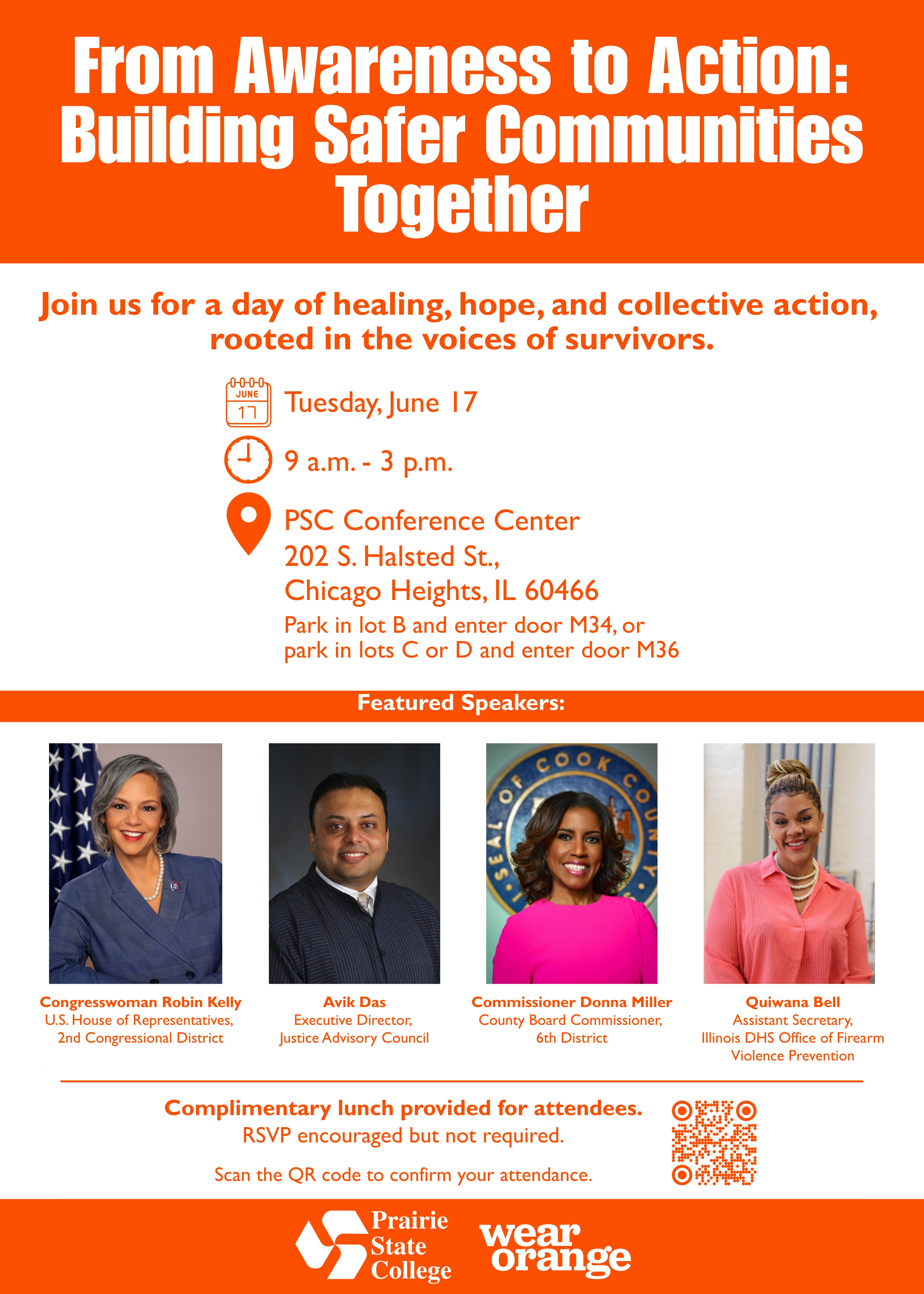 Prairie State College to Host Violence Prevention Summit on June 17
